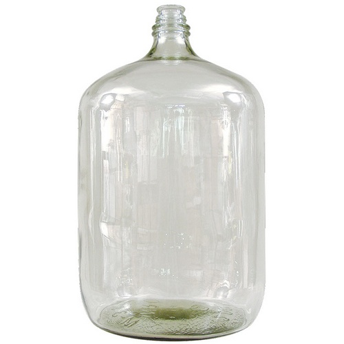 Italian Glass Carboy | Fermenter | Threaded Neck | Narrow Mouth | 6.5 ...