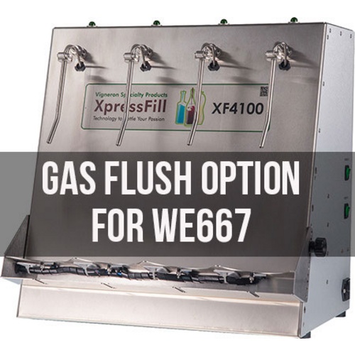 XpressFill Level Filler - 4 Spout Gas Flush Option
