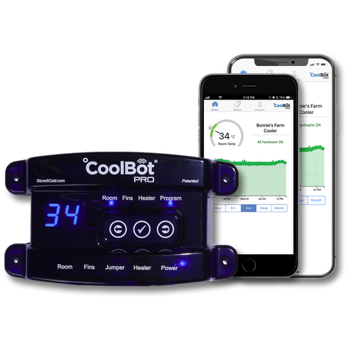 CoolBot Pro Walk-In Cooler Controller | WiFi Enabled | DIY Indoor ...