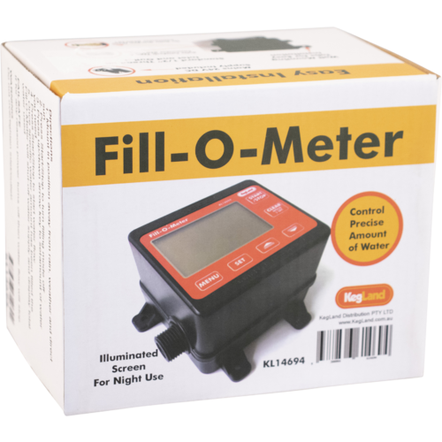 Fill-O-Meter - Water Measuring Flow Meter Device