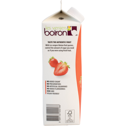 Boiron Strawberry Fruit Puree | 100% Fruit | Shelf Stable | 33 oz
