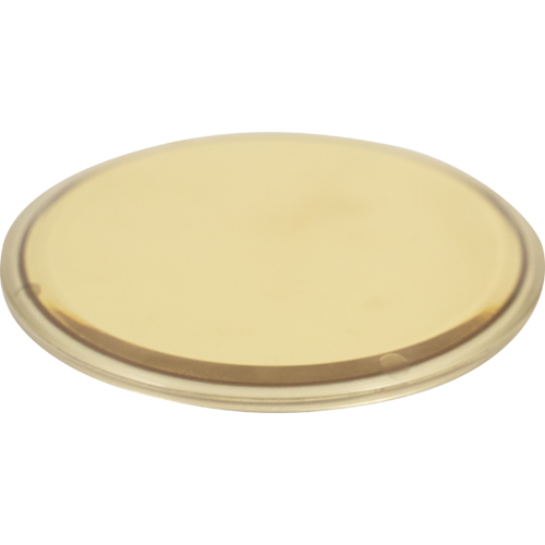 Plastic Sight Glass Lens | 3" Tri-Clamp | Transparent T.C. End Cap