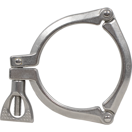 Stainless Tri-Clamp | 3 Piece | 3" Clamp