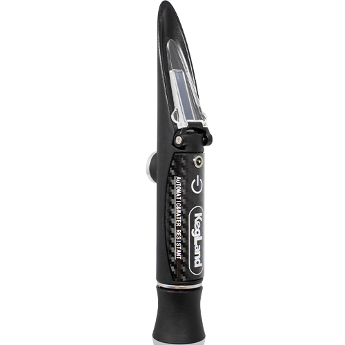 KegLand Saber Refractometer | Auto Temperature Compensation | LED Light ...