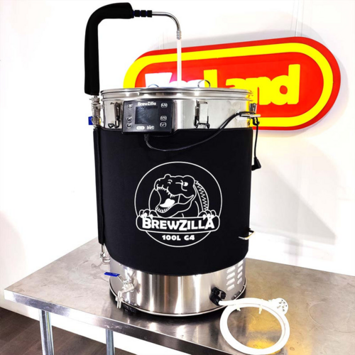 BrewZilla Neoprene Jacket | 100L | Gen 4 | Sparge Arm Sleeve | Improves ...