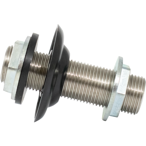 Beer Faucet Shank | Pass Through | Stainless | 3"