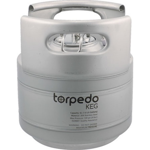 Torpedo Keg | Ball Lock Keg | Stainless Steel Corny Keg | Low2 Keg Lid ...