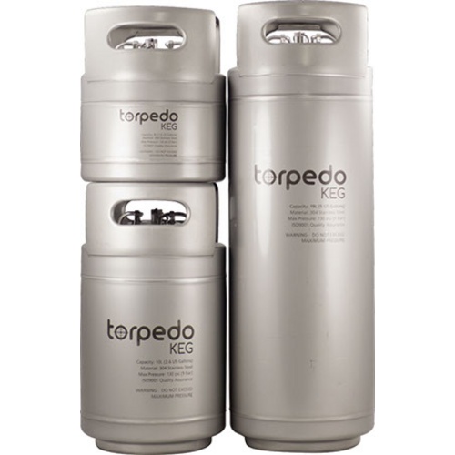 Slimline Torpedo Keg | Ball Lock Keg | Stainless Steel Corny Keg | Low2 ...