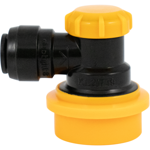 Duotight Bev Out Ball Lock QD | 8 mm Push-In Fitting